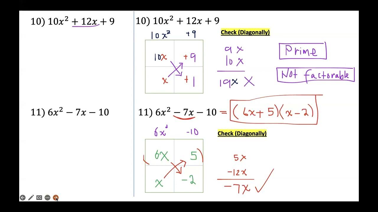 3-3-factoring-quadratic-expressions-part-2-youtube