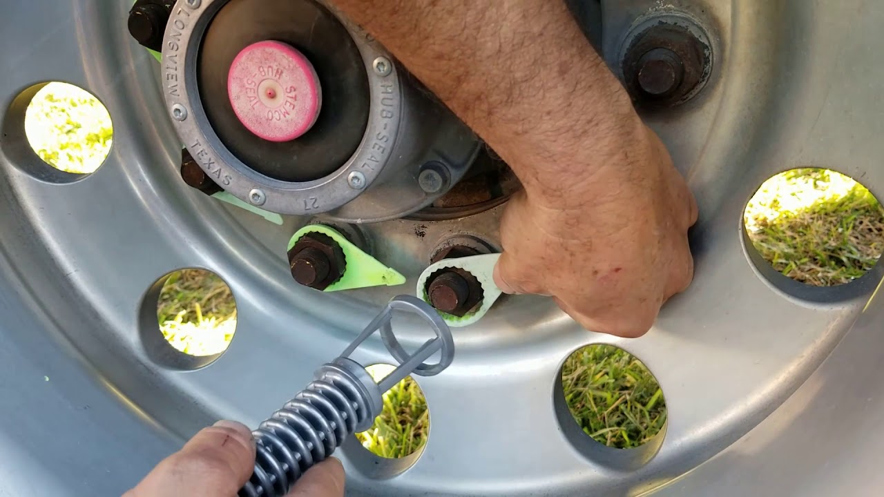 Tool for Wheel Nut Indicator Installation and Removal (English Subs ...