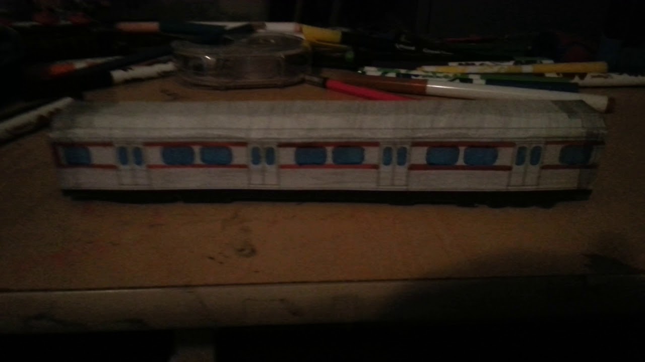 Paper Model ttc Ankara metro H6(former ttc) - YouTube