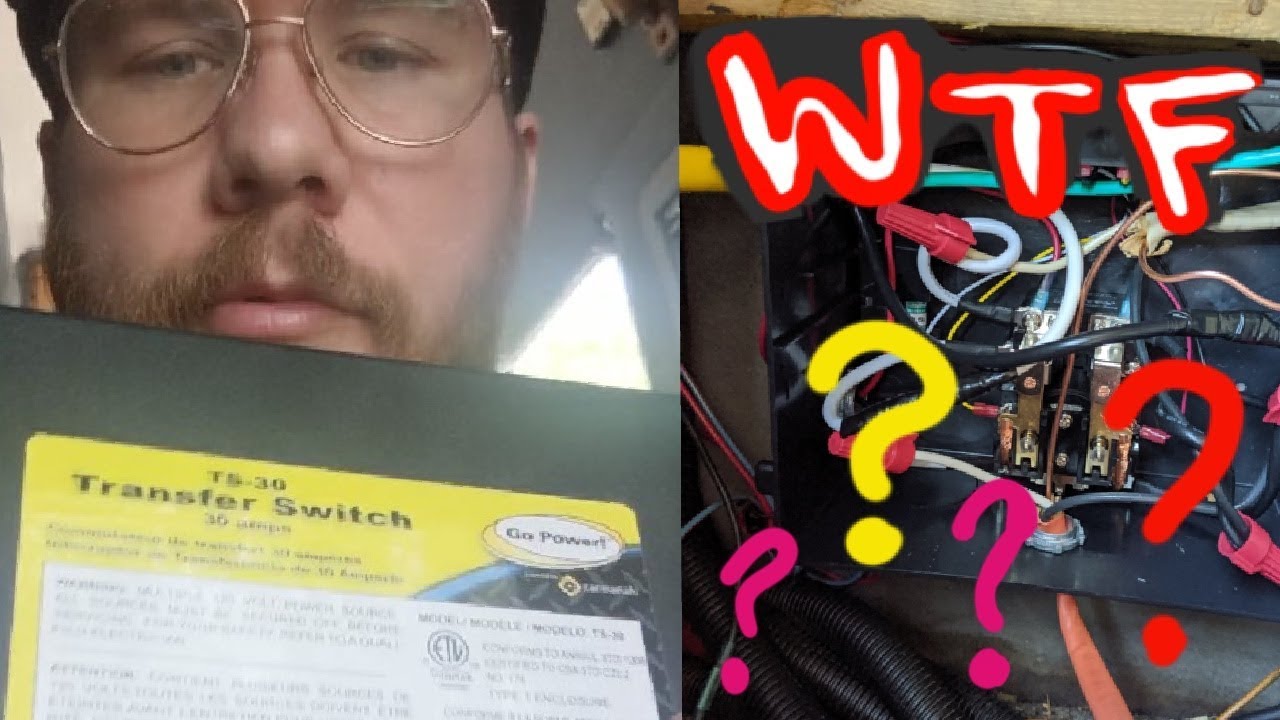 How to install a GoPower TS-30 Automatic Transfer Switch - YouTube