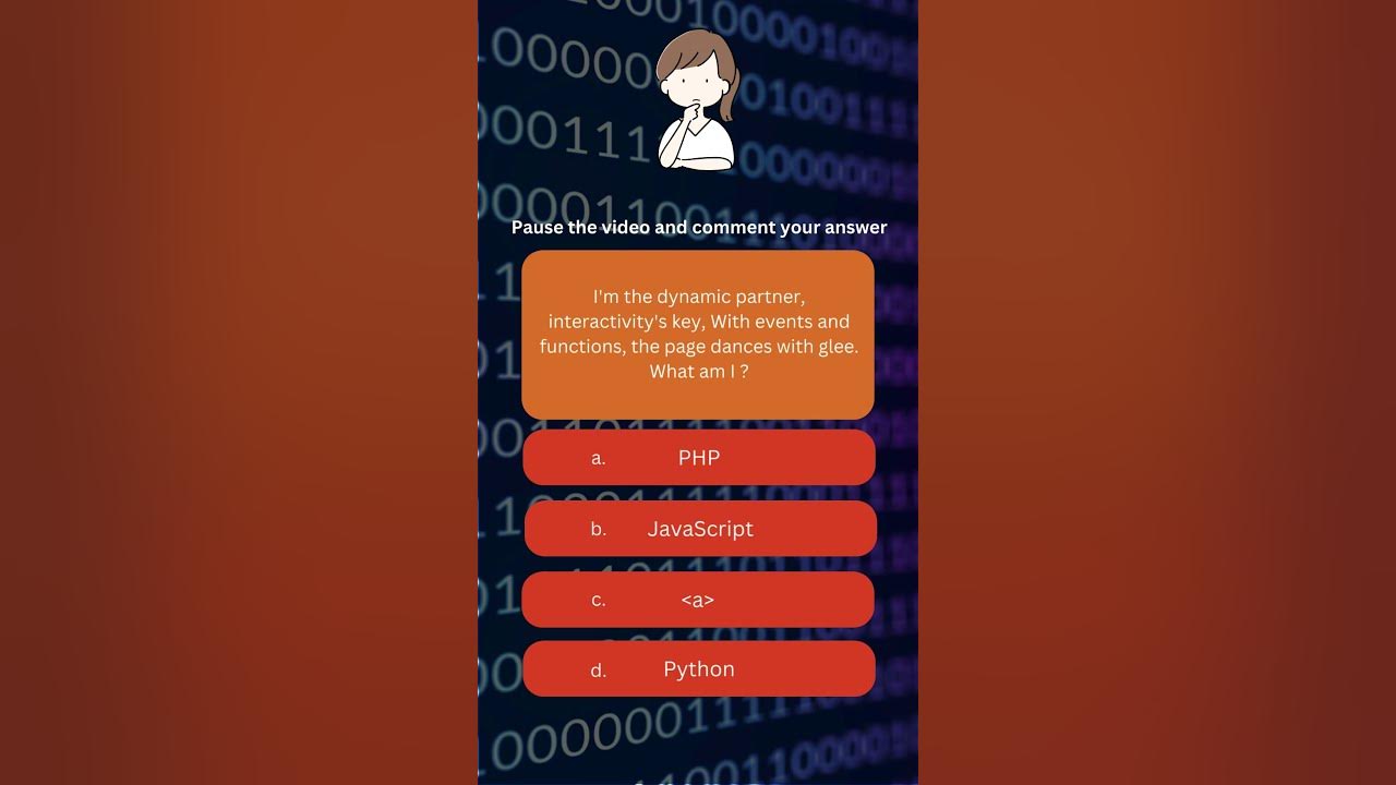 Test your programming astuteness - YouTube