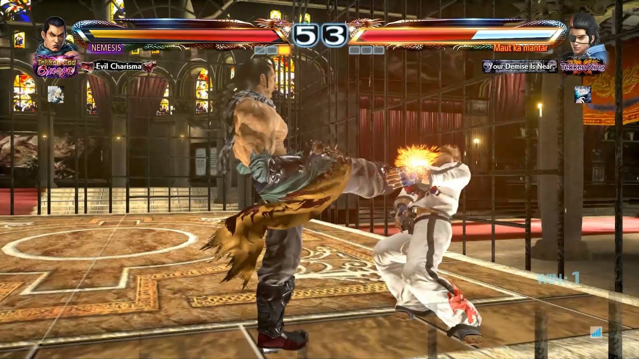 Feng Unbelievable Double Wall Splat Combo from Punch Parry... - YouTube