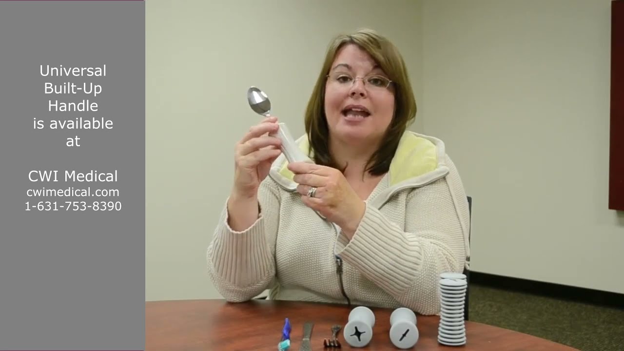 How to Grip with Arthritis; a Fork, Spoon, Toothbrush & More - YouTube