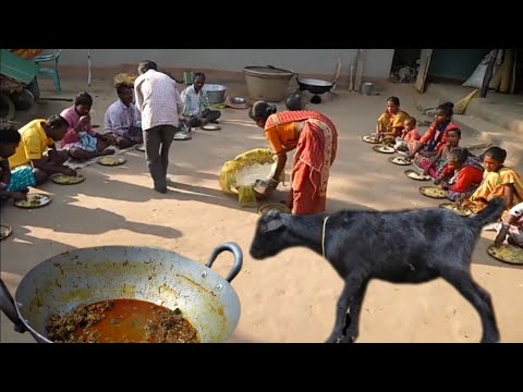 how to clean and cook full goat mutton by tribe people full mutton ...