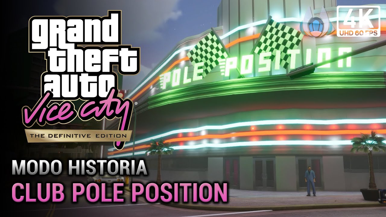 GTA Vice City Definitive Edition | PC | Misión #49 - Club Pole Position ...