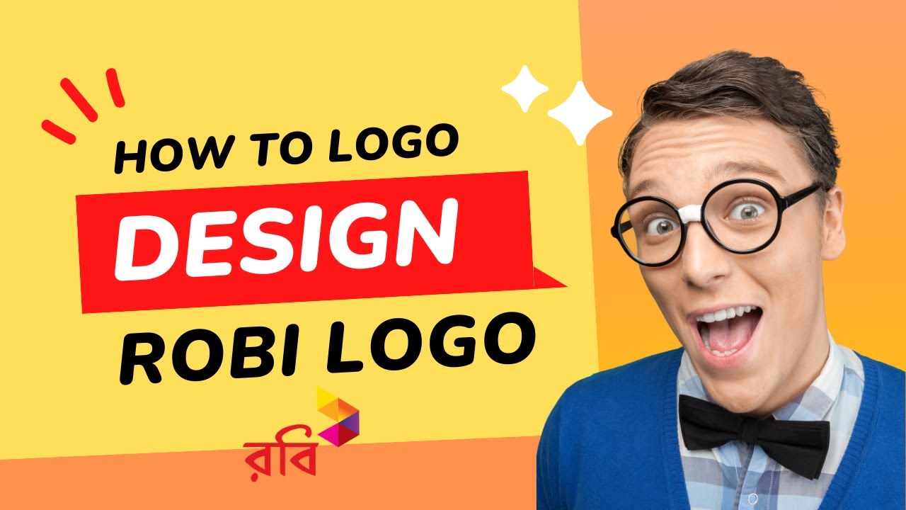 Logo Design || Robi Logo Design || Adobe Illustrator - YouTube