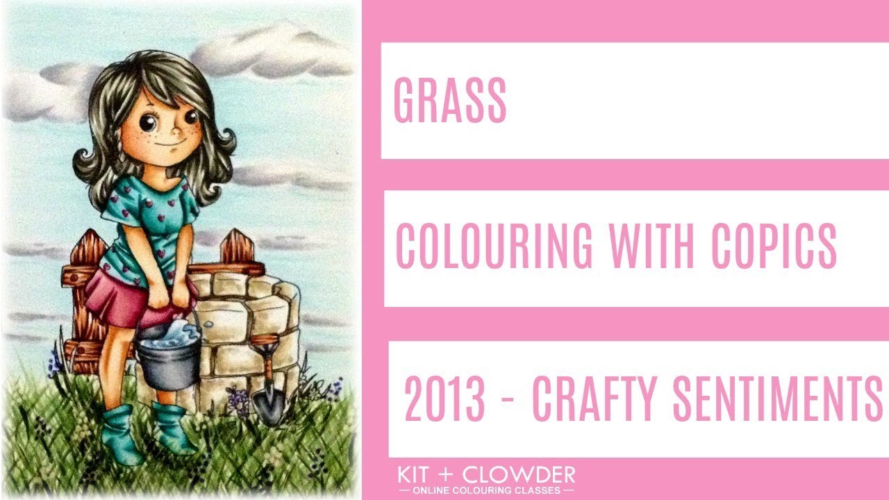 Kit and Clowder - Copic Tutorial - Grass - YouTube