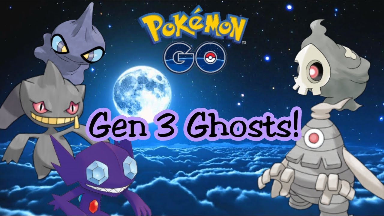 Halloween Gen 3 Ghost Types! - YouTube