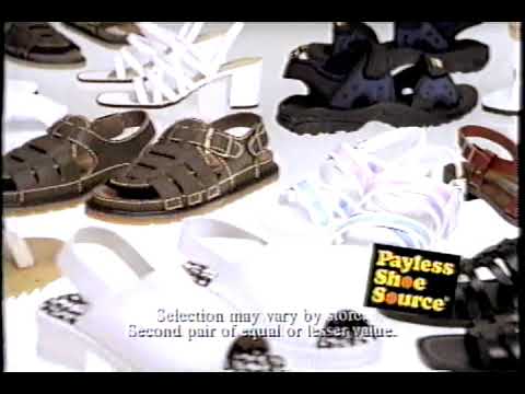 1998 Payless ShoeSource Store Commercial - YouTube