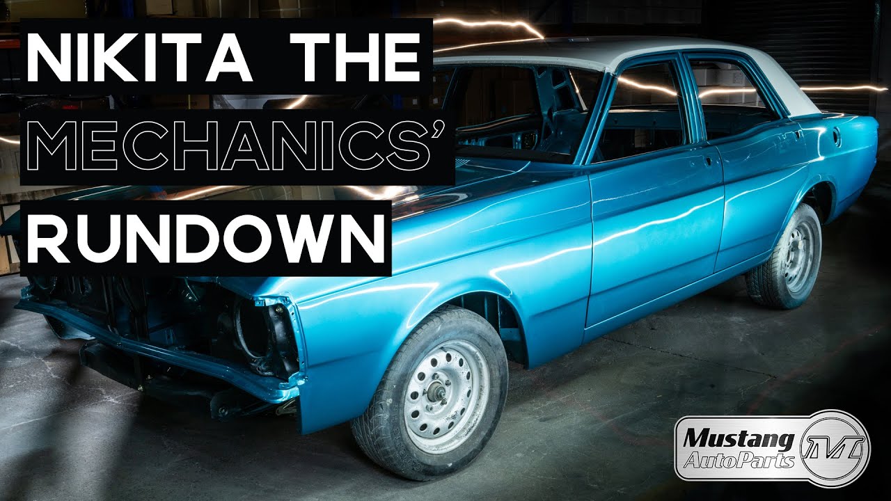 Richie's 1970 XW Ford Falcon - Nikita the Mechanics' Rundown - YouTube