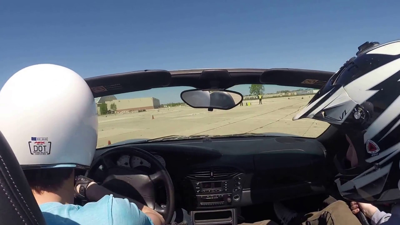 4/23/17 CCSCC Autocross @ Rantoul Porsche Boxster - YouTube