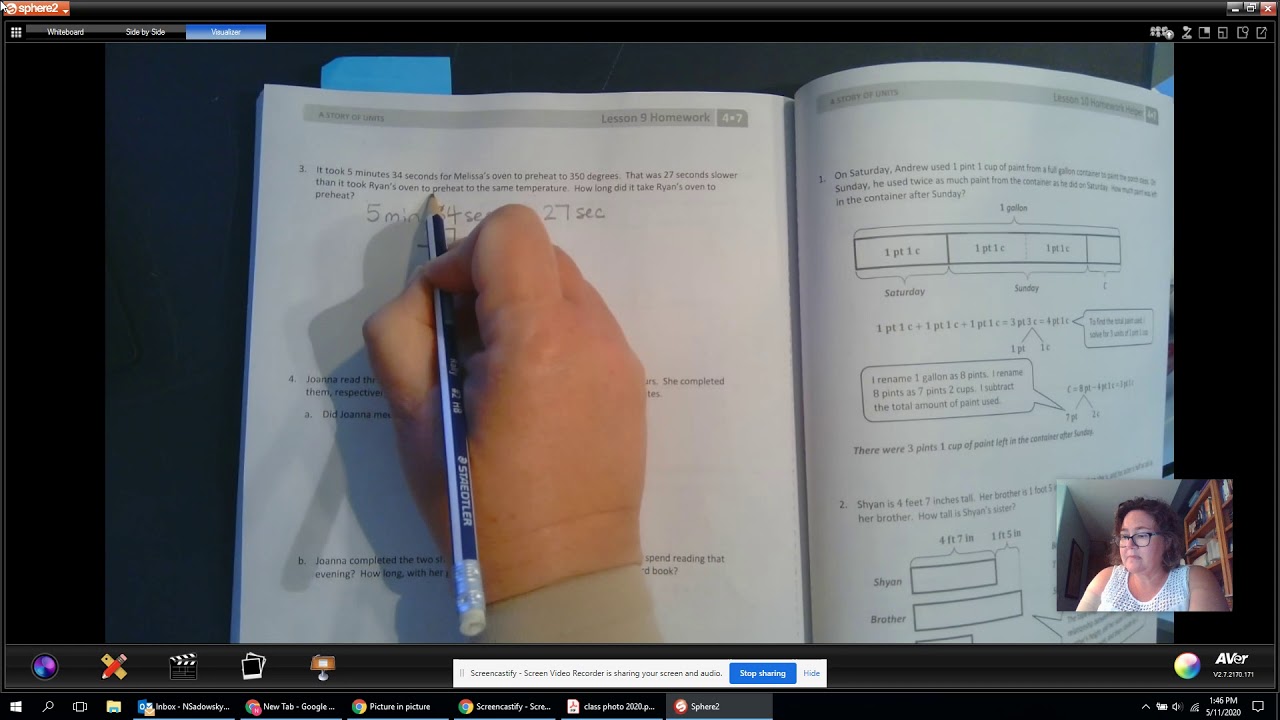 Module 7 Lesson 9 homework answers - YouTube
