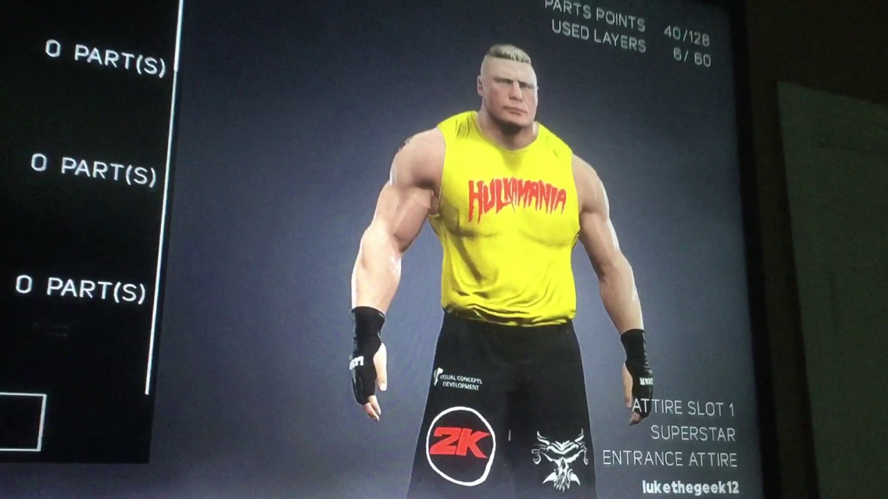 How To Get A Sick Attire In WWE2K17 - YouTube