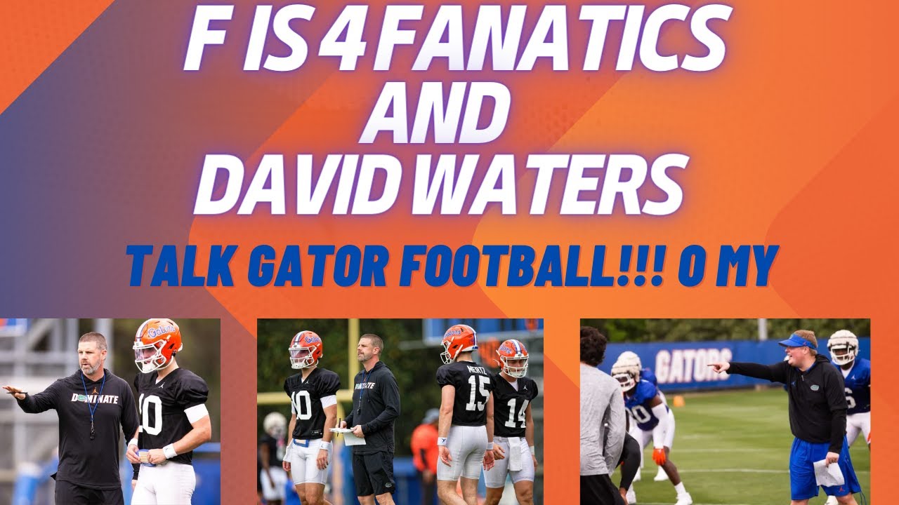O MY, We Talk Florida Football FT. David Waters From Gators Breakdown ...