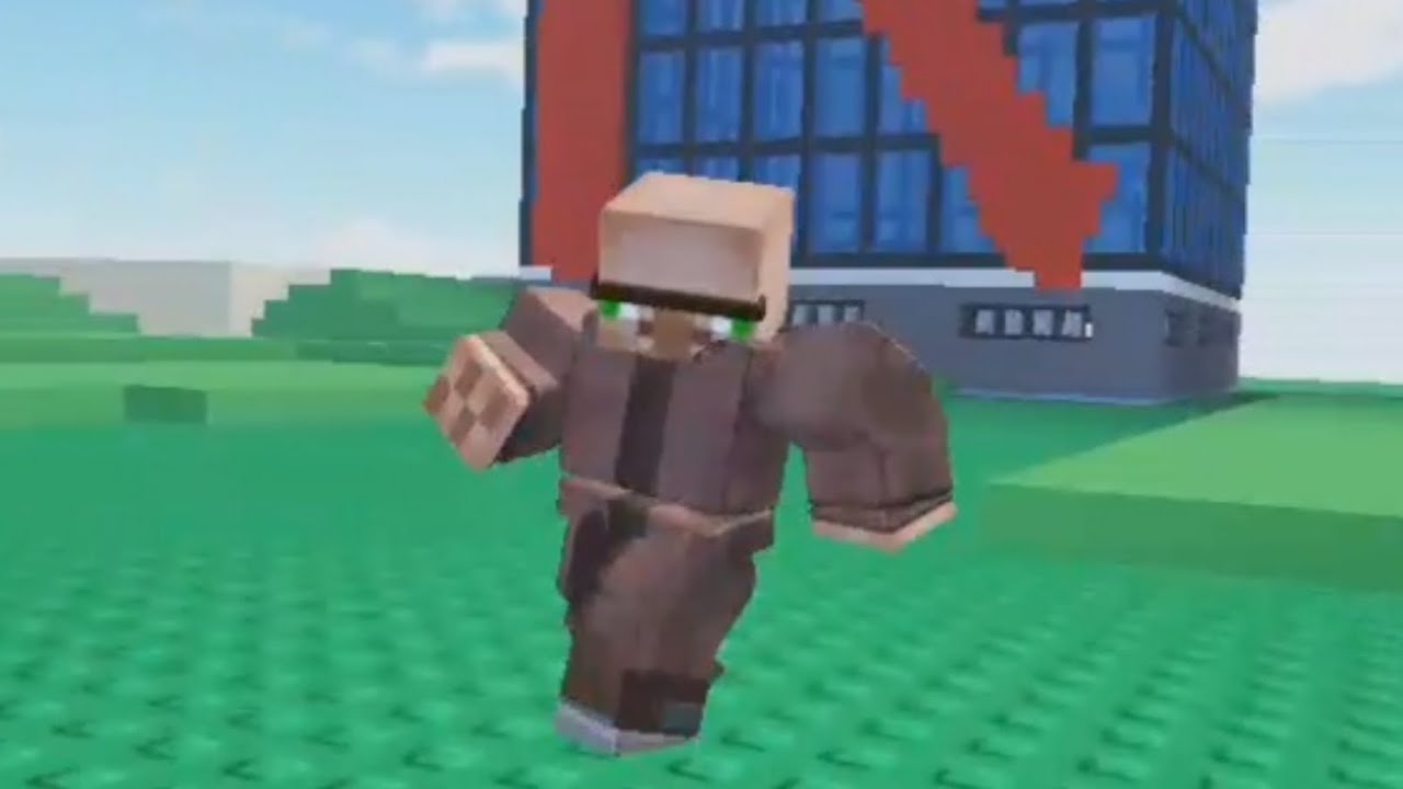 Slickback Minecraft Villager - YouTube
