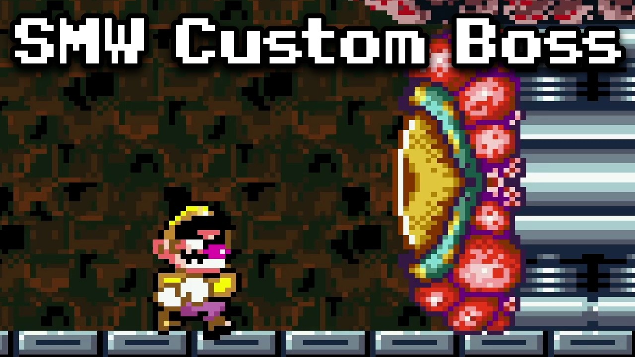 SMW Custom Boss - Gadora (from Metroid Fusion) - YouTube