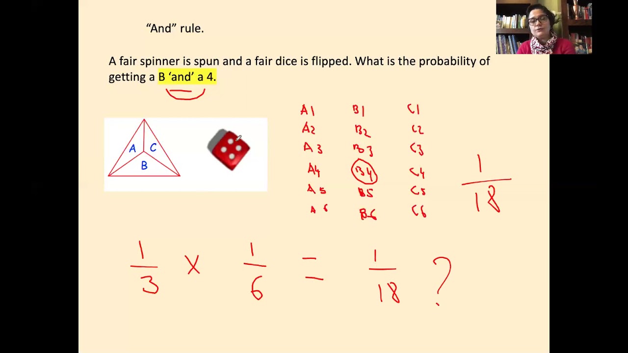 Probability 'And' and 'Or' rules - YouTube