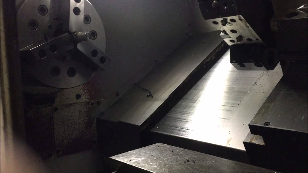 3428 OKUMA ESL 10 CNC LATHE - YouTube