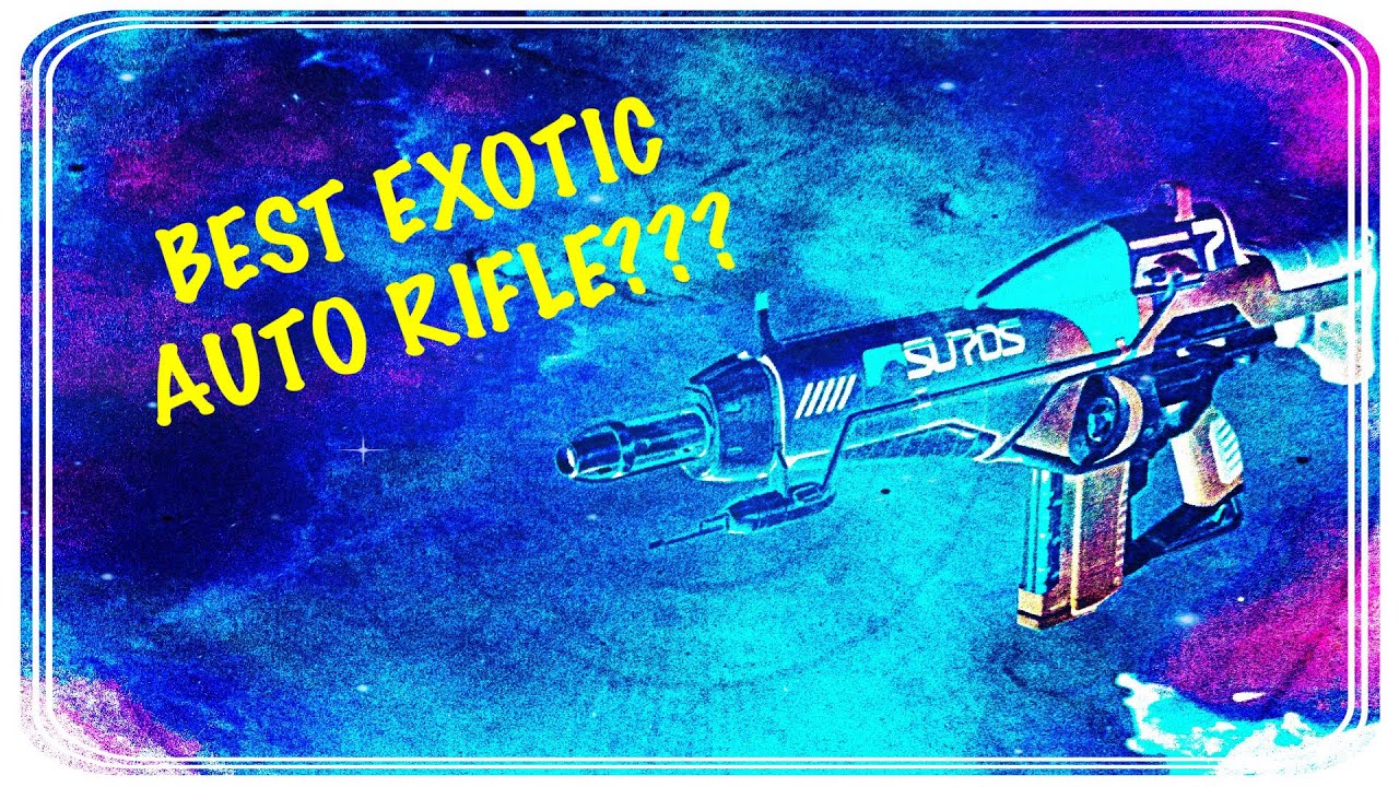 BEST EXOTIC AUTO RIFLE??? | Suros Regime Exotic Auto Rifle Review ...