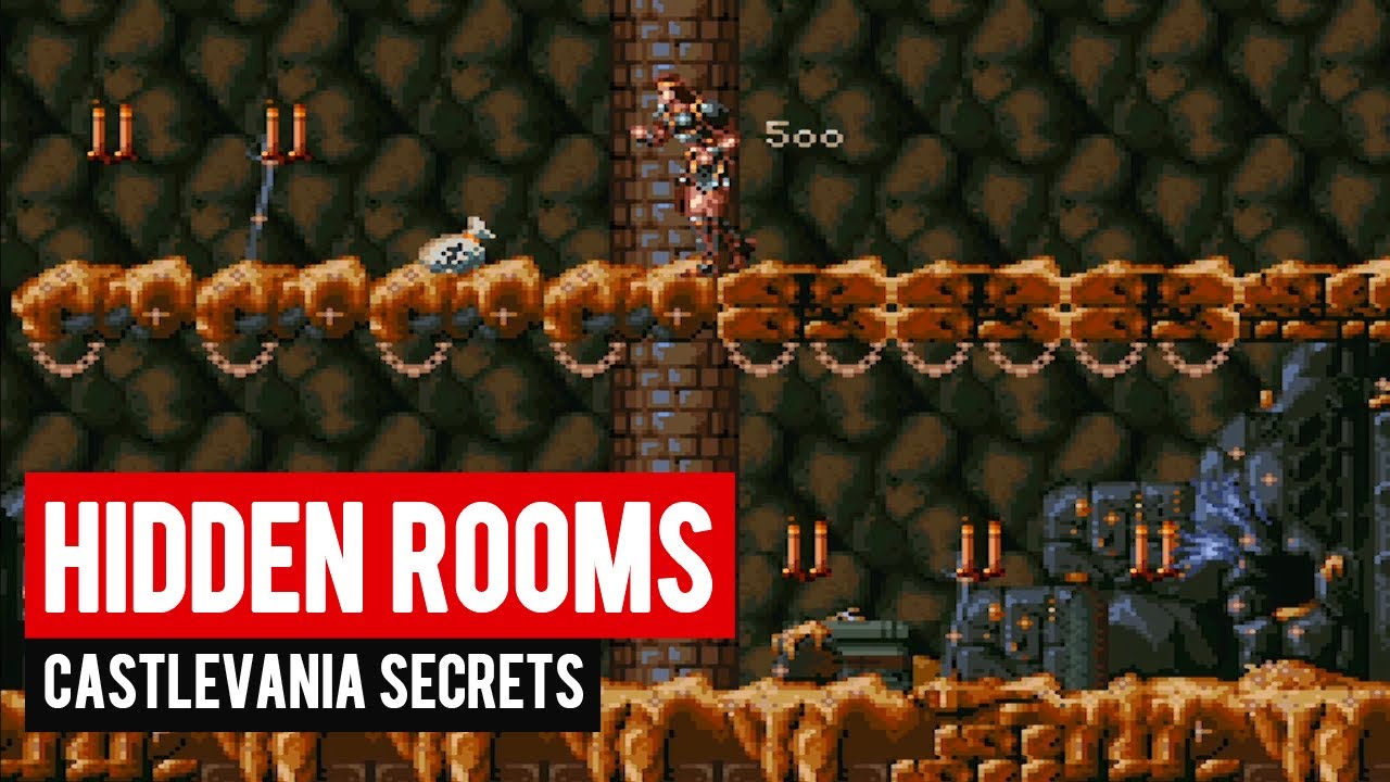 Super Castlevania IV's Hidden Rooms - YouTube