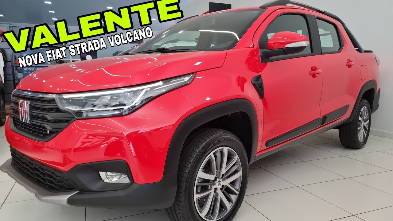 NOVA FIAT STRADA VOLCANO 1.3 MANUAL 2023 | AVALIAÇÃO EM DETALHES E ...