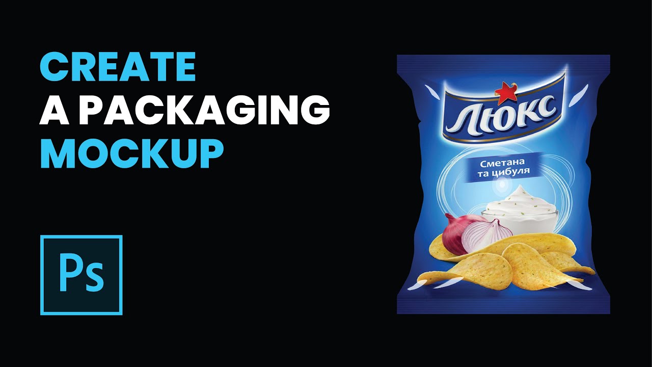 How to Create Packaging Mockup in Adobe Photoshop | LEARN WITH MURTAZA ...