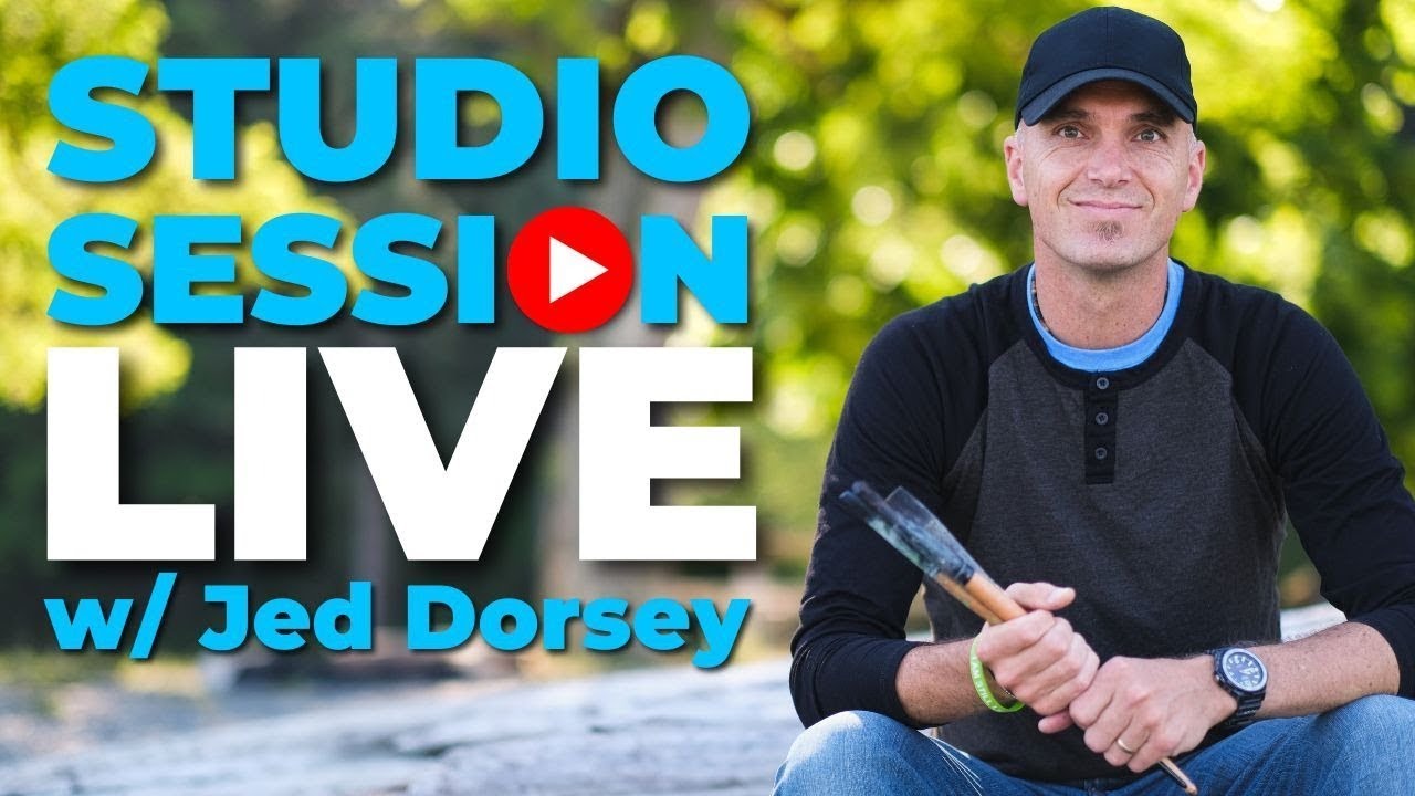 Studio Session and Painting Giveaway w/Jed Dorsey and Peter Stout! - YouTube
