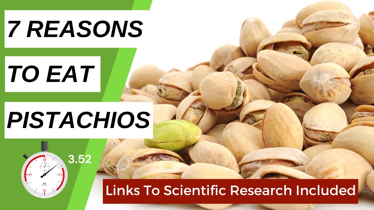 THE POWER-PACKED PISTACHIO (7 Ways It Enhances Your Health) - YouTube