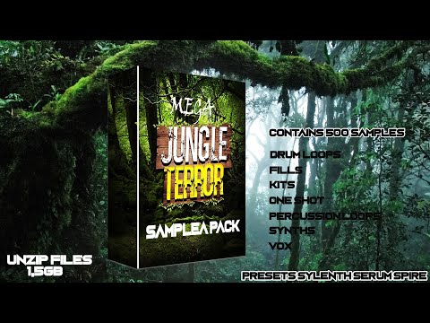 MEGA JUNGLE TERROR SAMPLE PACK - 500 SAMPLES + PRESETS EXCLUSIVE ...