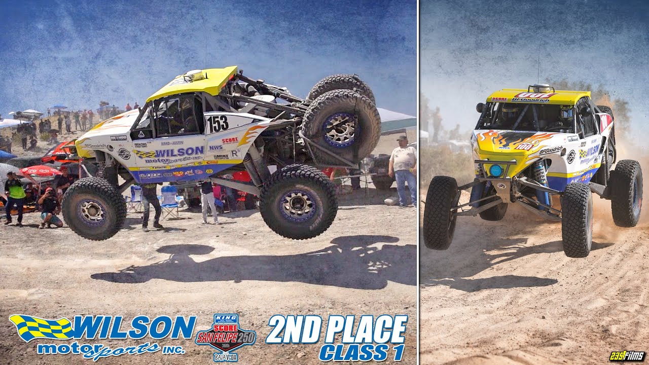 Wilson Motorsports TAKES 2nd at the 36th SCORE San Felipe 250 - YouTube