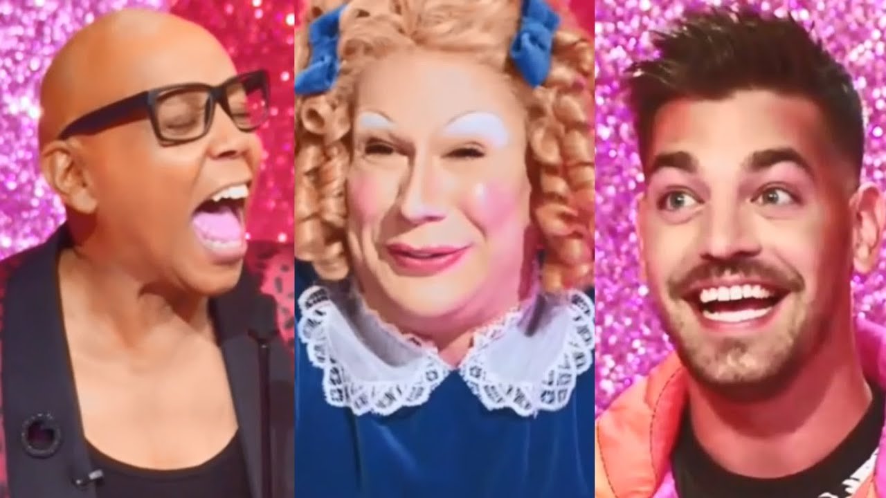 Random moments from Drag Race All Stars 8 SNATCH GAME episode - YouTube