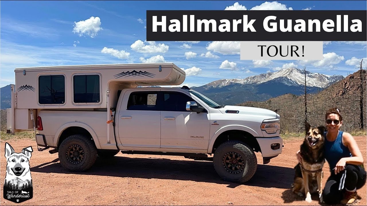 Hallmark Guanella Pop Up Truck Camper RV Tour | 4x4 Overlanding Rig for ...