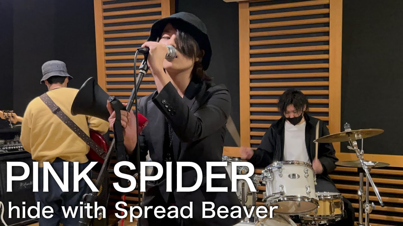 hide with Spread Beaver/PINK SPIDER（covered by プレグラ） - YouTube