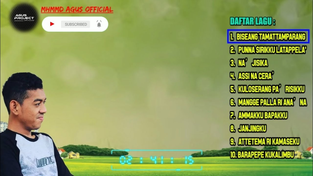 KUMPULAN LAGU MAKASSAR COVER BY ASHARI ||#MhmmdAgusOfficial - YouTube Music