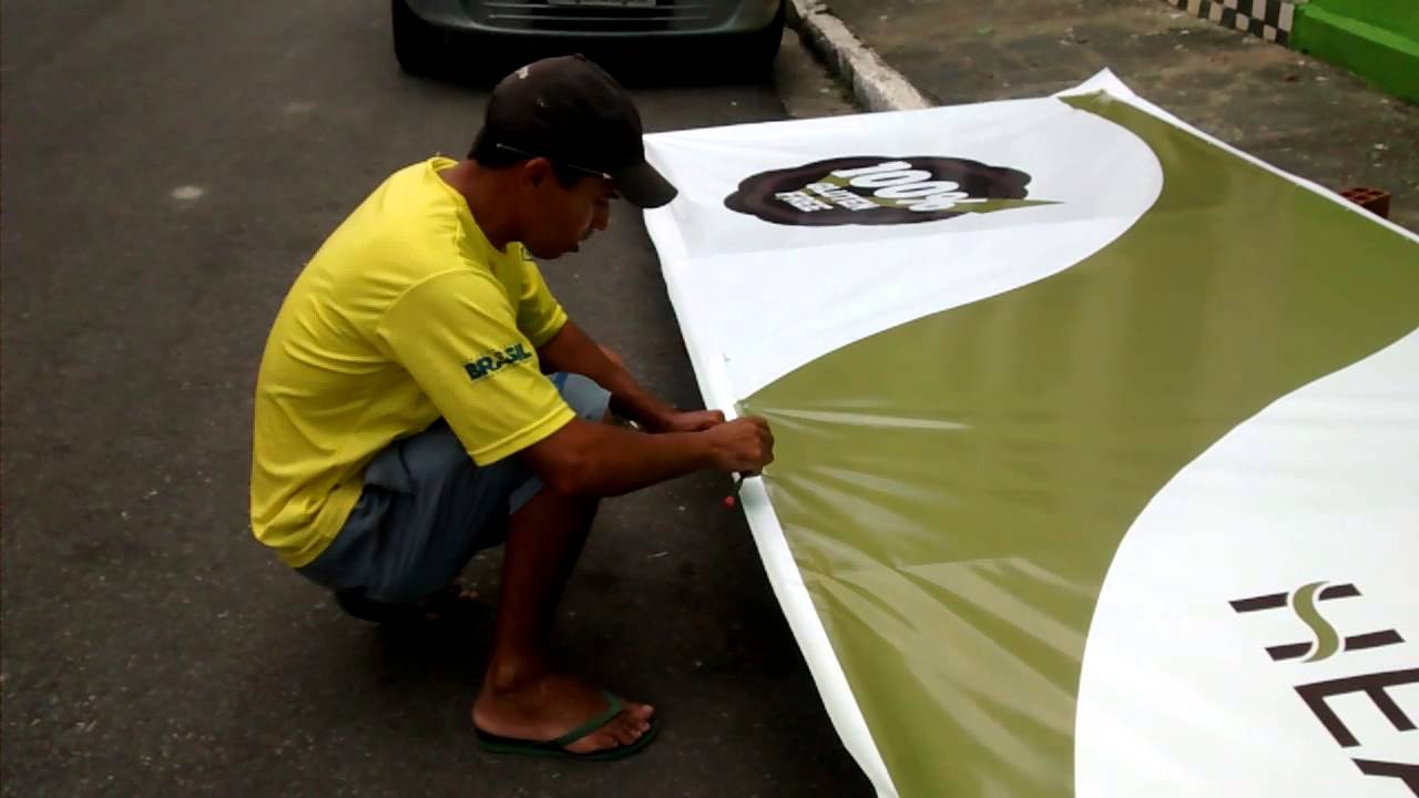 2 parte esticando lona passo a passo. - YouTube