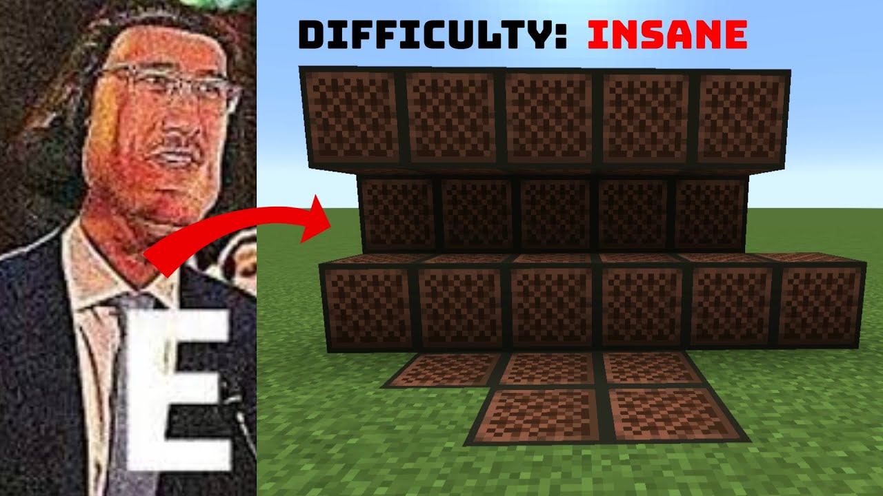 RUSH E - @SheetMusicBoss - Note Block Tutorial - @Itz6Sixz - YouTube