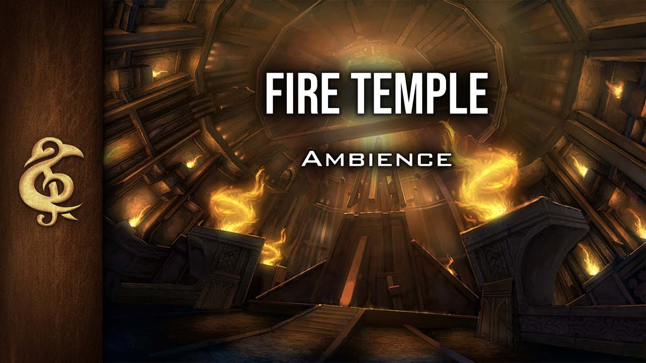 Fire Temple | Fantasy Ambience | 1 Hour - YouTube