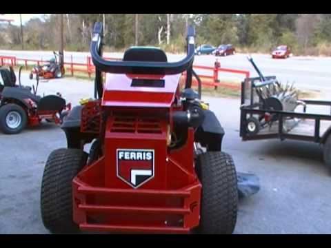 Ferris IS 5100 72'' Zero Turn Lawn Mower 33 Hp Cat Diesel Engine - YouTube