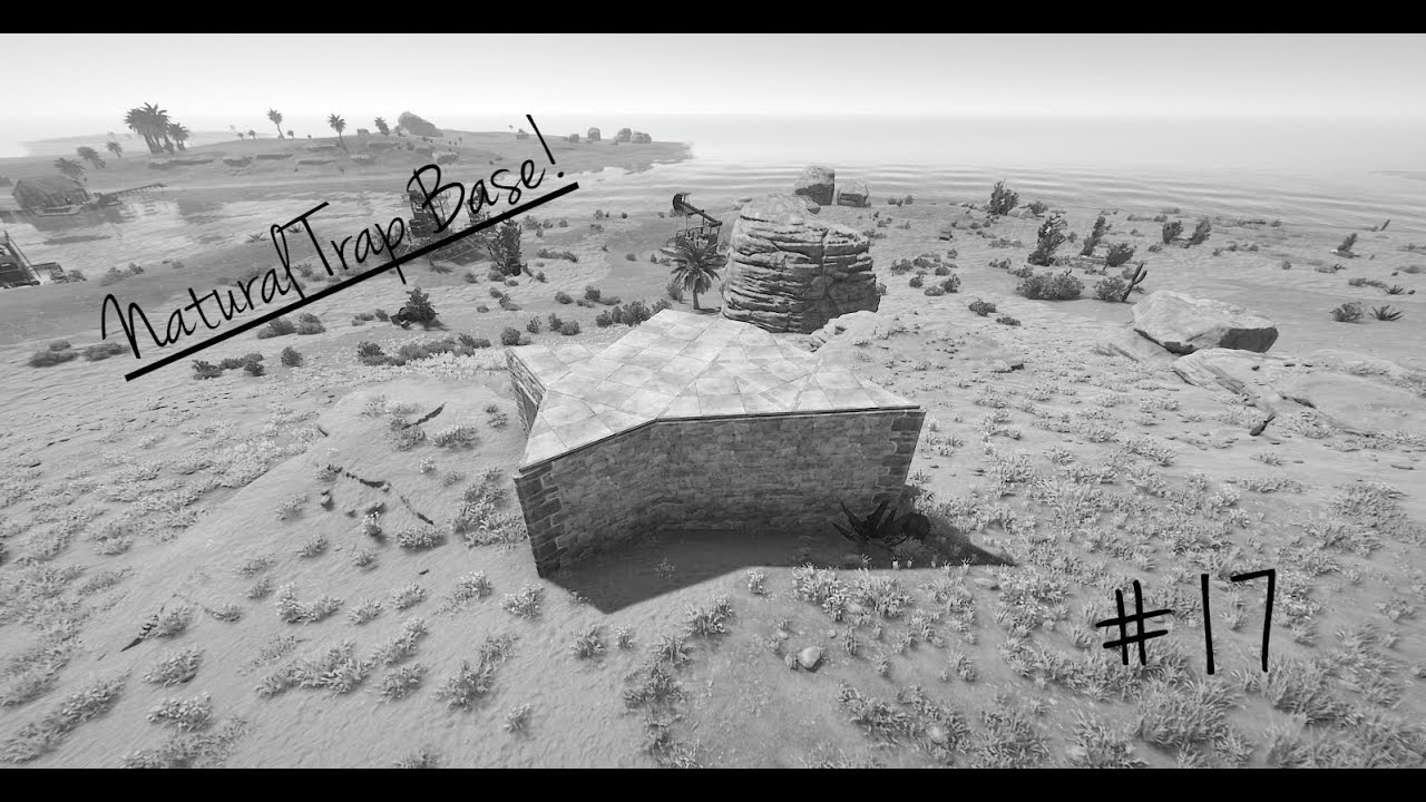 "Старый добрый кактус" Ловушка с кактусом в RUST #17. Natural Trap Base! - YouTube