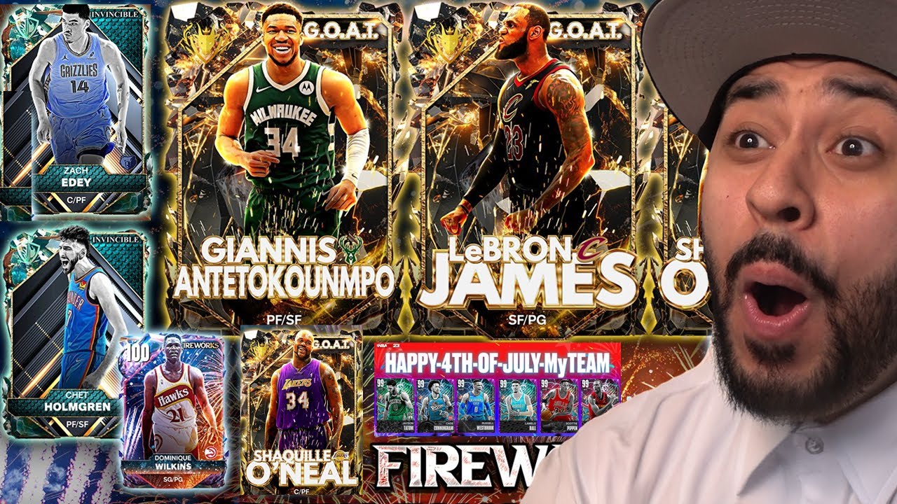 New GOAT Lebron James and FREE Fireworks Box for EVERYONE! New Locker ...