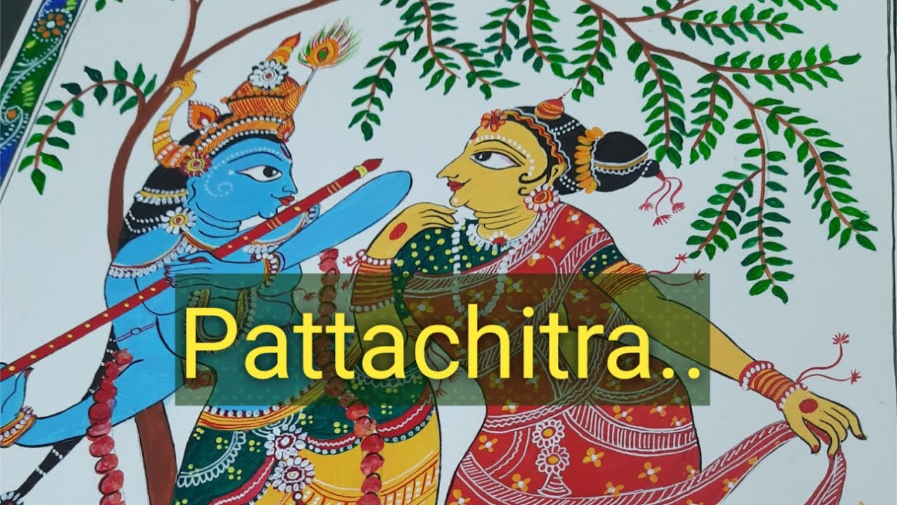 Pattachitra Painting | Pattachitra Radha Krishna Painting | Odisha Folk ...