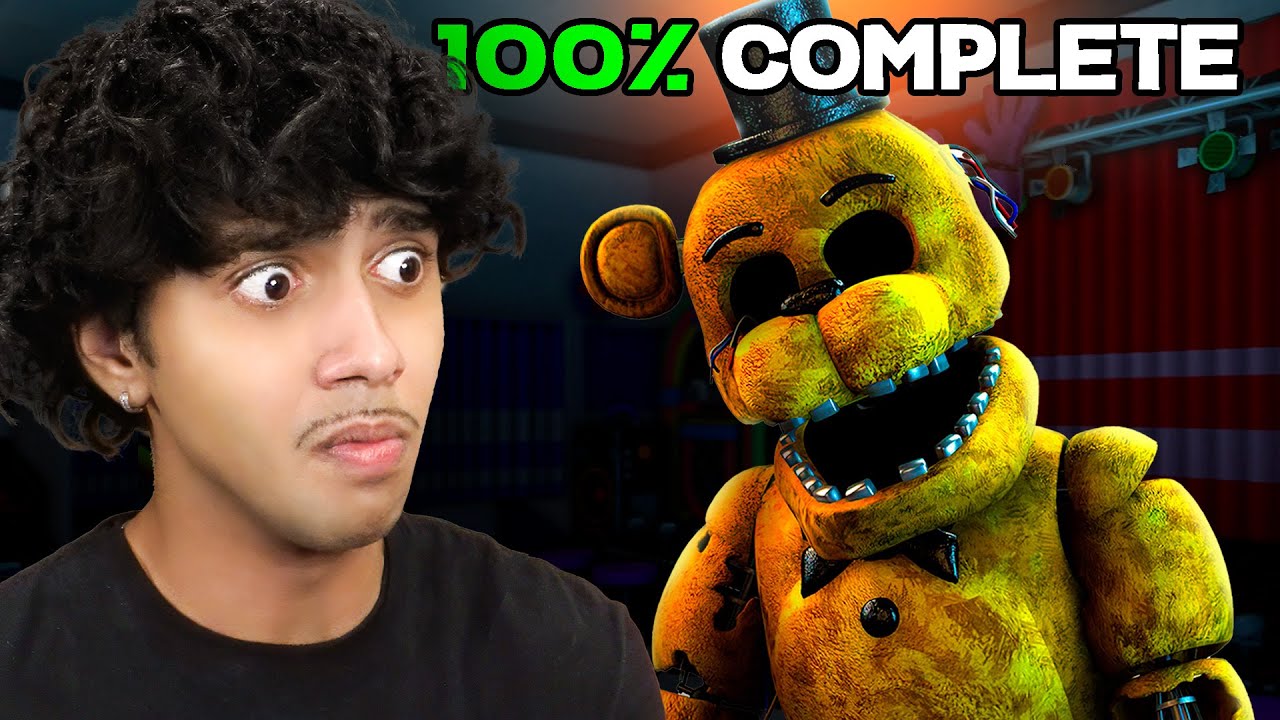 100% Completing Five Nights at Freddy’s - YouTube