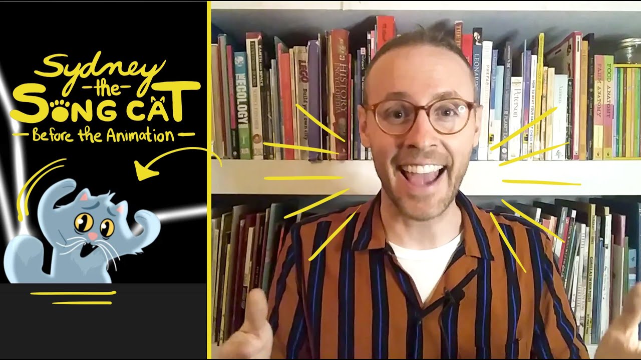 Sydney the Song Cat, Behind the Scenes - Before the Animation - YouTube