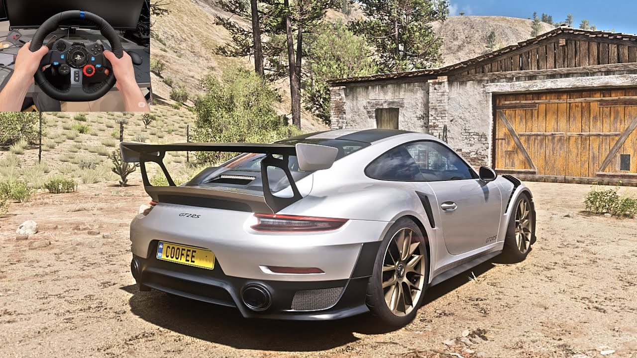 Porsche 911 GT2 RS Forza Horizon 5 | Logitech G29 Steering Wheel - YouTube