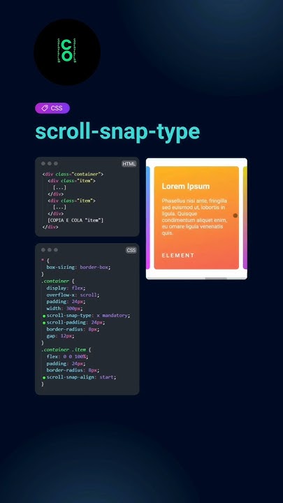 scroll-snap-type in css 2023 #css #scroll #newyear #2023 || scroll-snap-type in css 2023 - YouTube