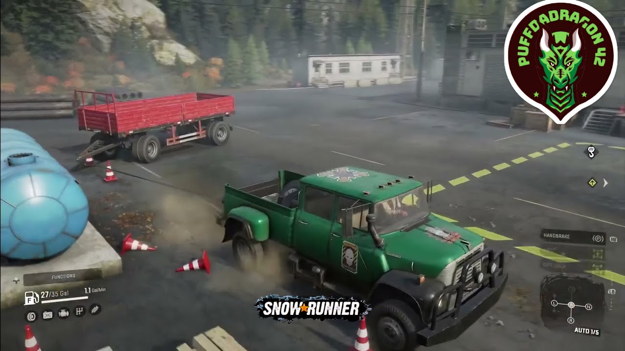 Solo Scouting more of the map in Michigan & Alaska. -Snow Runner Stream ...