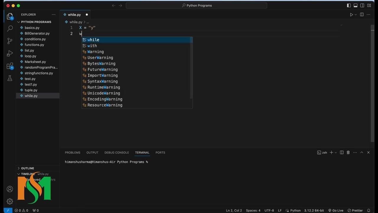Python Class 31 - Print the Table by using while loop in Python ...
