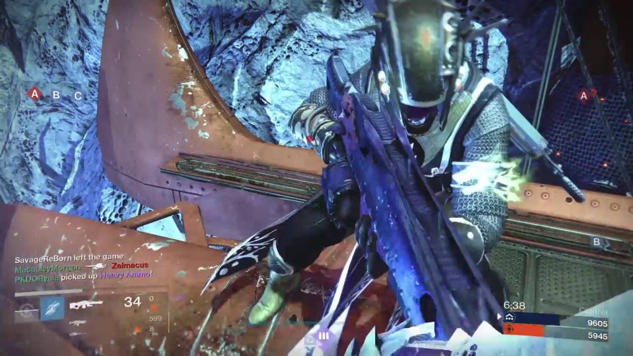 Destiny hunter golden gun gameplay with doctrine of passing - YouTube