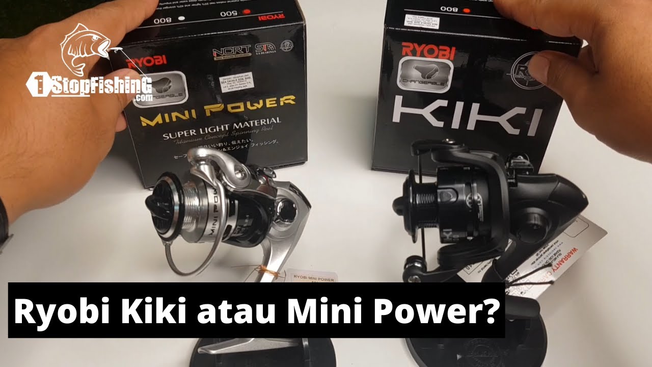 Reel Ultralight Ryobi Kiki & Mini Power - YouTube