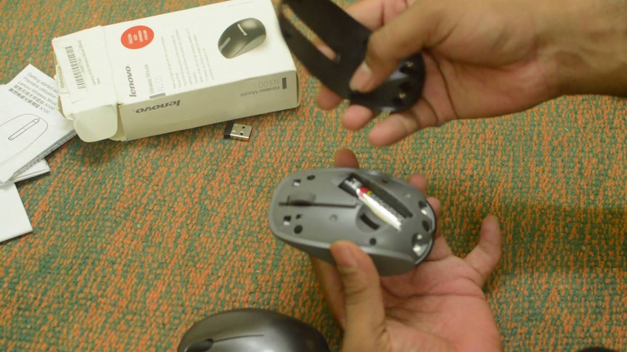Lenovo N100 Wireless Optical Mouse Unboxing and Full Review - YouTube